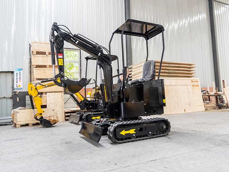 How to dig trenches with a small excavator | Shandong Hightop Machinery ...