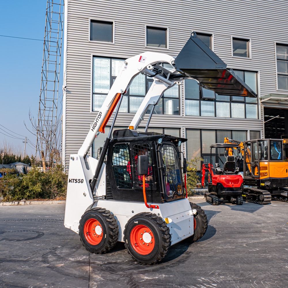 HT50 Closed - Cabin Skid Steer Loader manufacturer, company, supplier ...