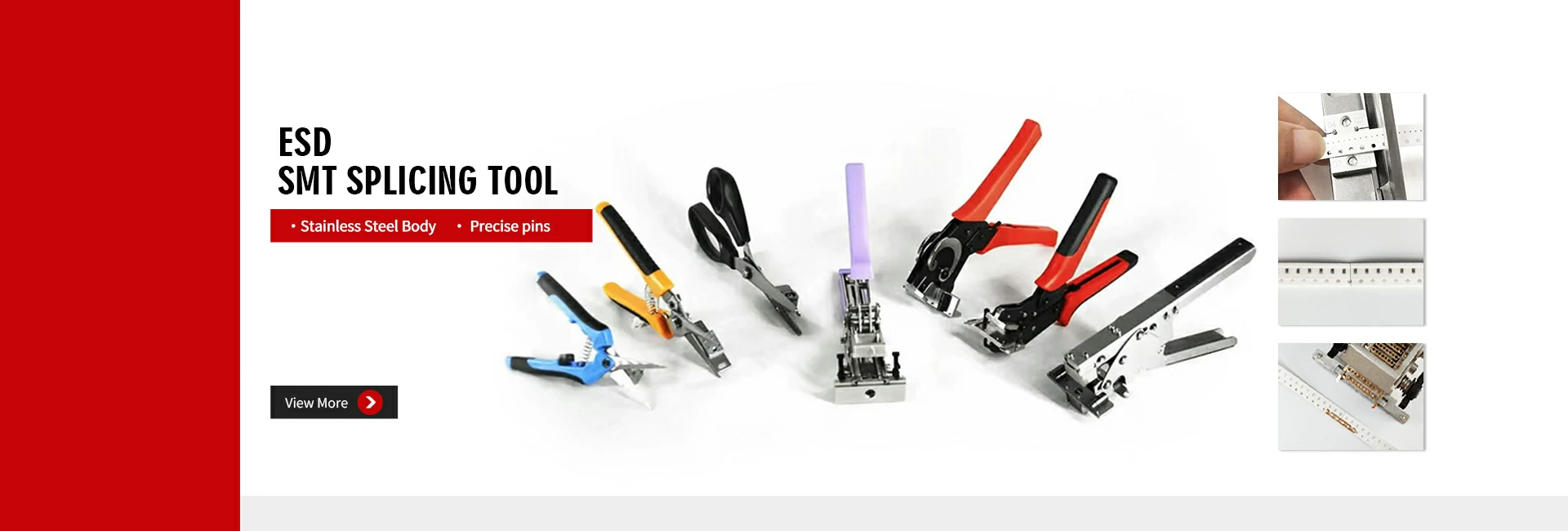 Kanghongjin SMT Splice Plier Tool for splicing carrier tapes | Shenzhen ...