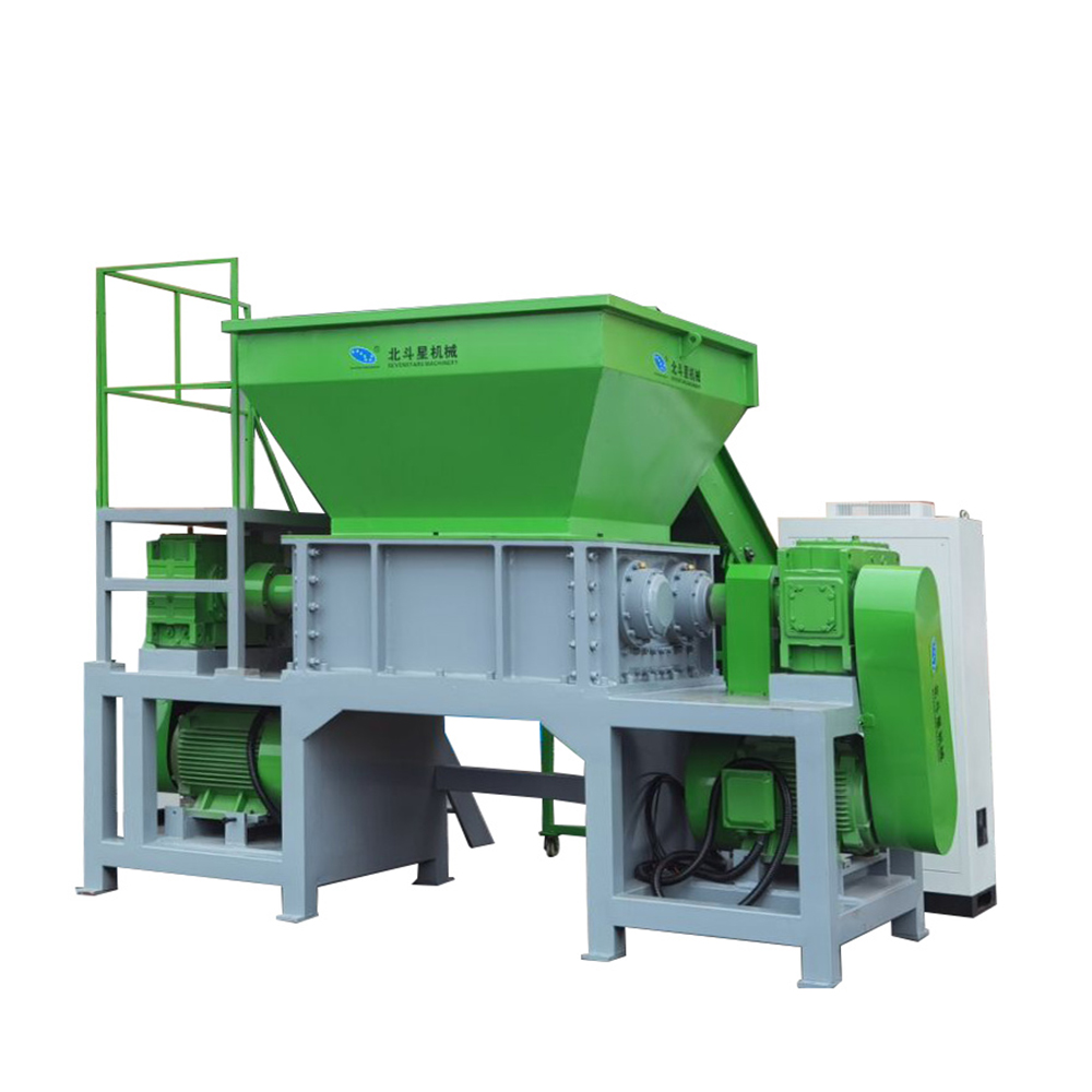 Double single shaft shredder machine manufacturer, company, wholesale ...
