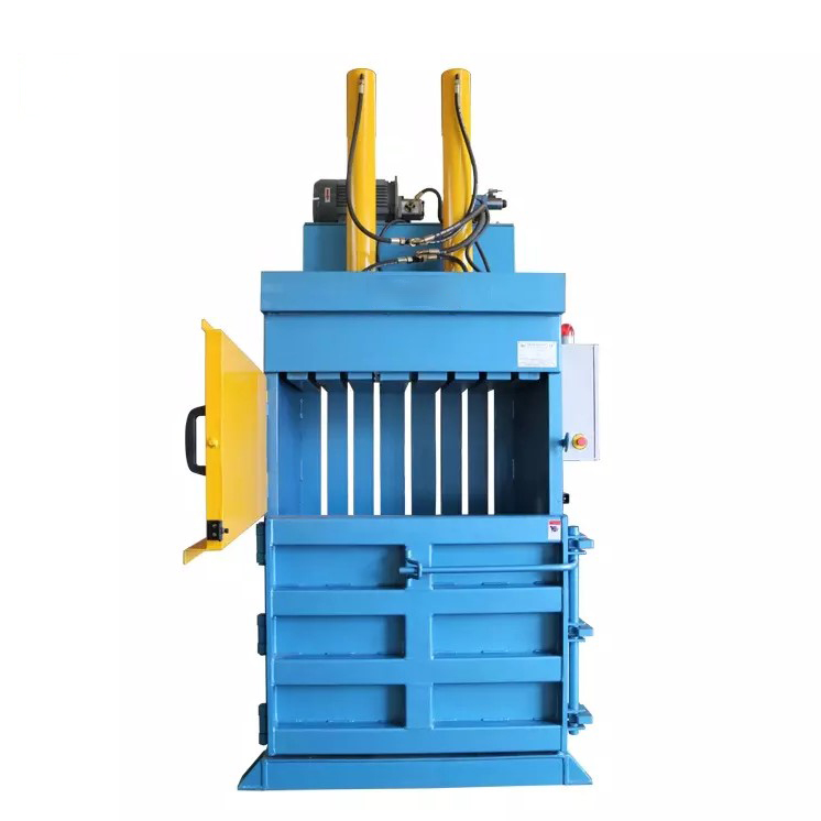 Double Hydraulic cylinder vertical baler machine manufacturer, company ...