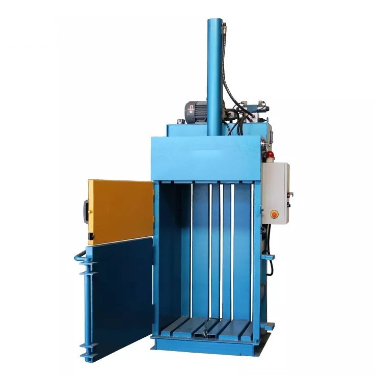 Single Hydraulic cylinders vertical baler machine manufacturer, company ...