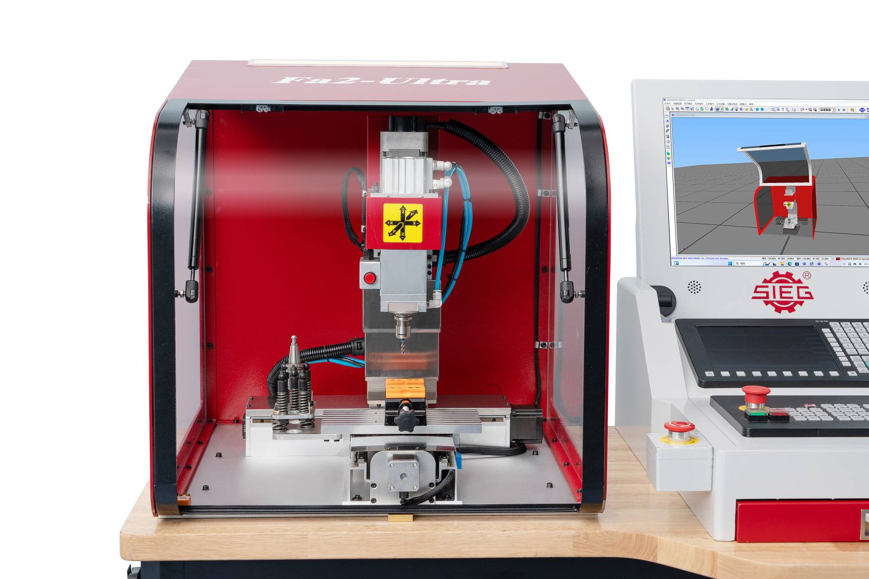 Fa2-Ultra Mini CNC Milling Center company | Shanghai Sieg Machinery Co ...