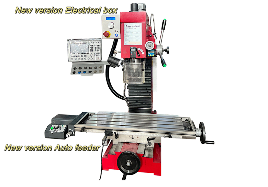 Upgrade version of the SIEG SX4 Pro Bench Mill Drill | Shanghai Sieg ...