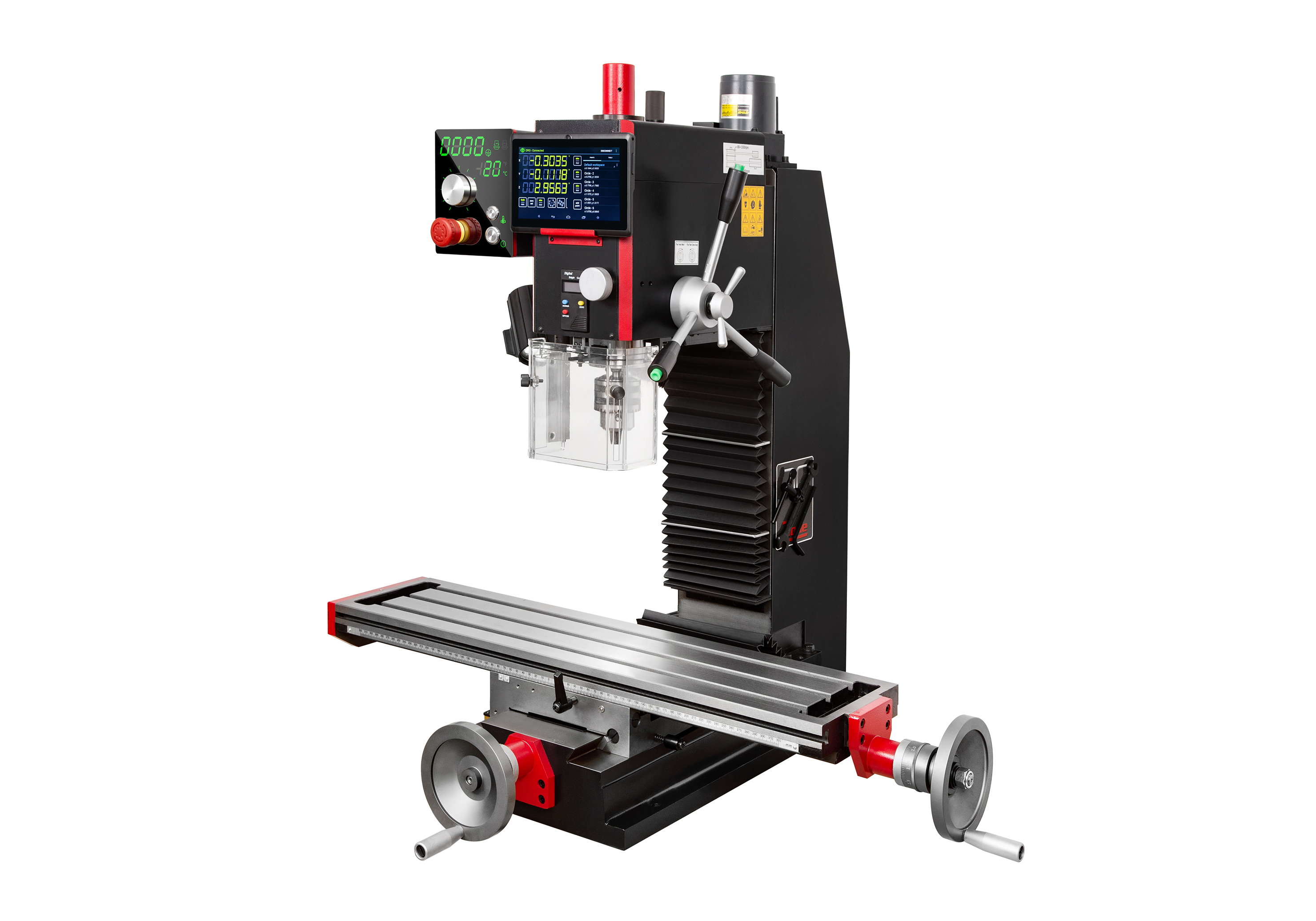 SX35 Bench Mill Drill-LED Mirror Display company | Shanghai Sieg ...