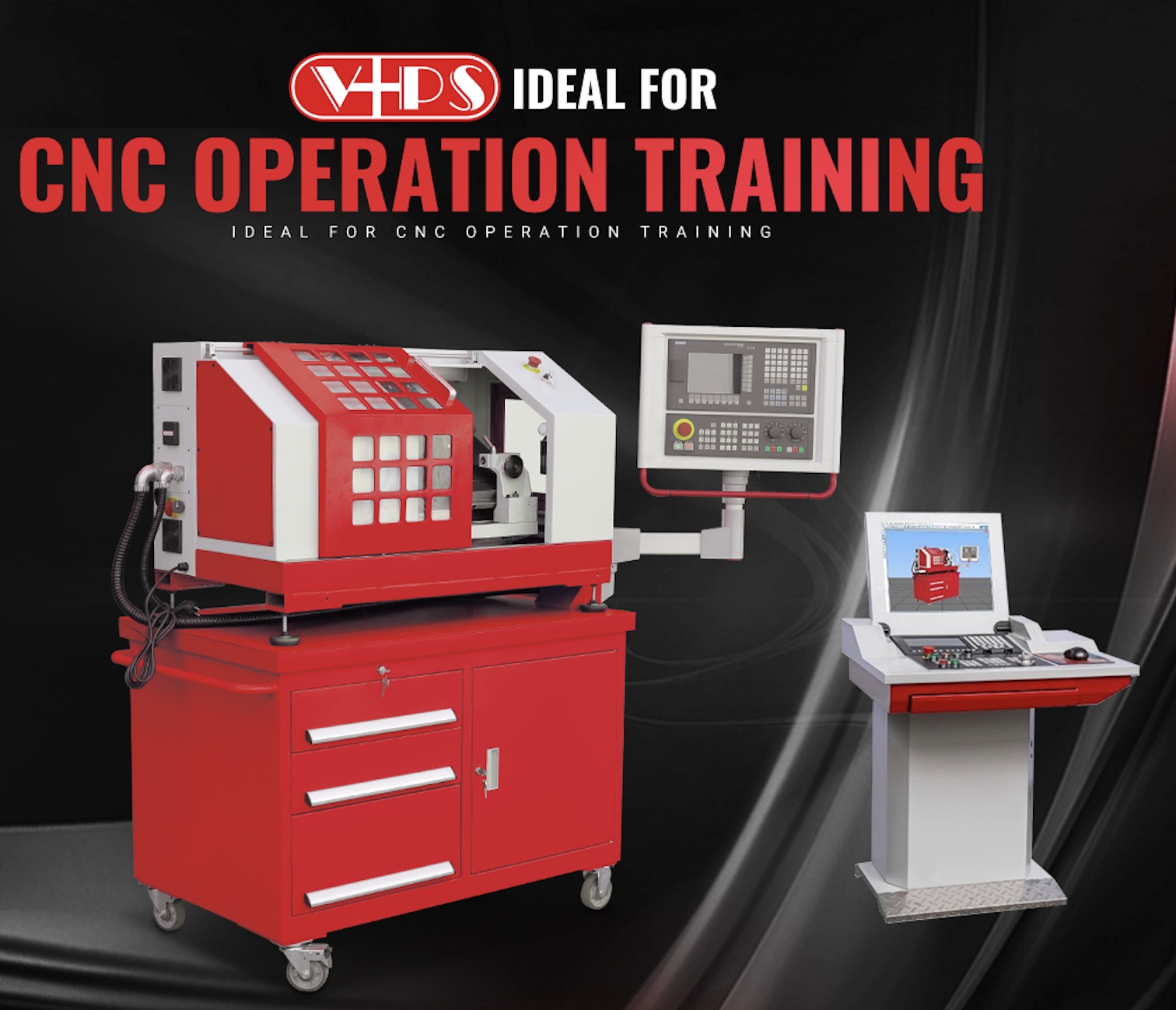 V+PS For CNC Training Simulation System | SHANGHAI SIEG MACHINERY CO., LTD.