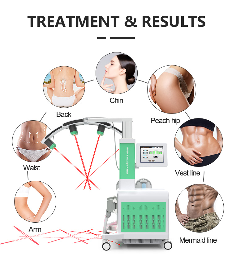 2 In 1 10D Cold Laser Emsculpt Body Contouring Machine