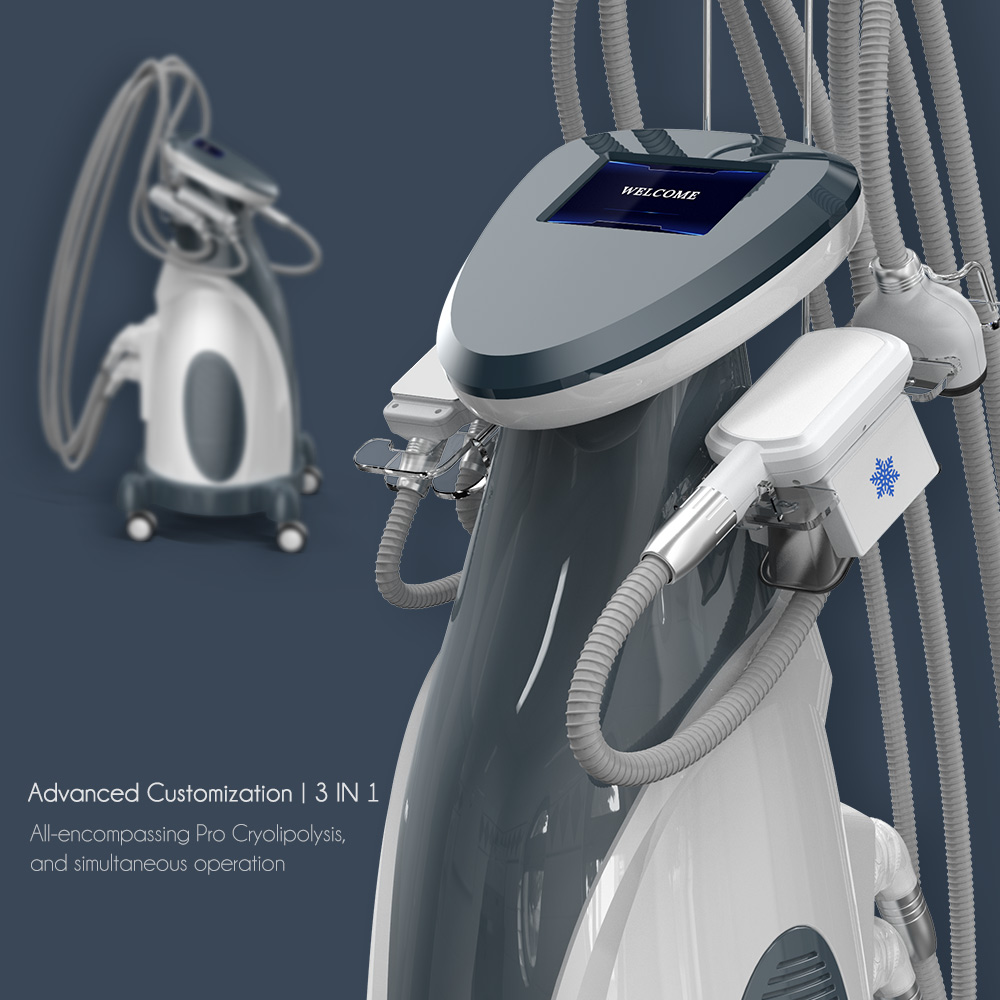 3 Handles Powerful Cool Sculpting Body Contouring machine