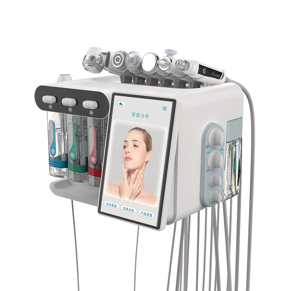 8 In 1 Hydro Dermabrasion Oxygen Facial Machine Salon Qaulity