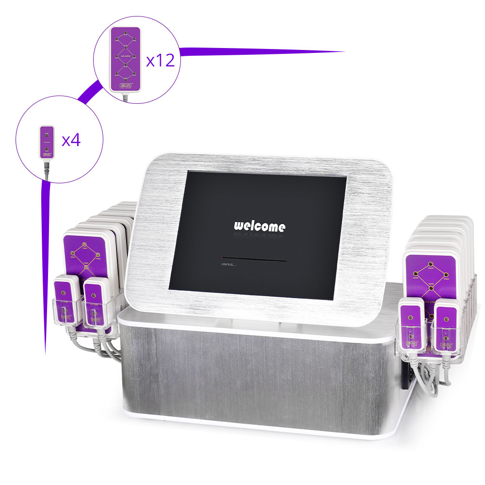 160MW Laser Lipo 16 Pads Body Sculpting Machine