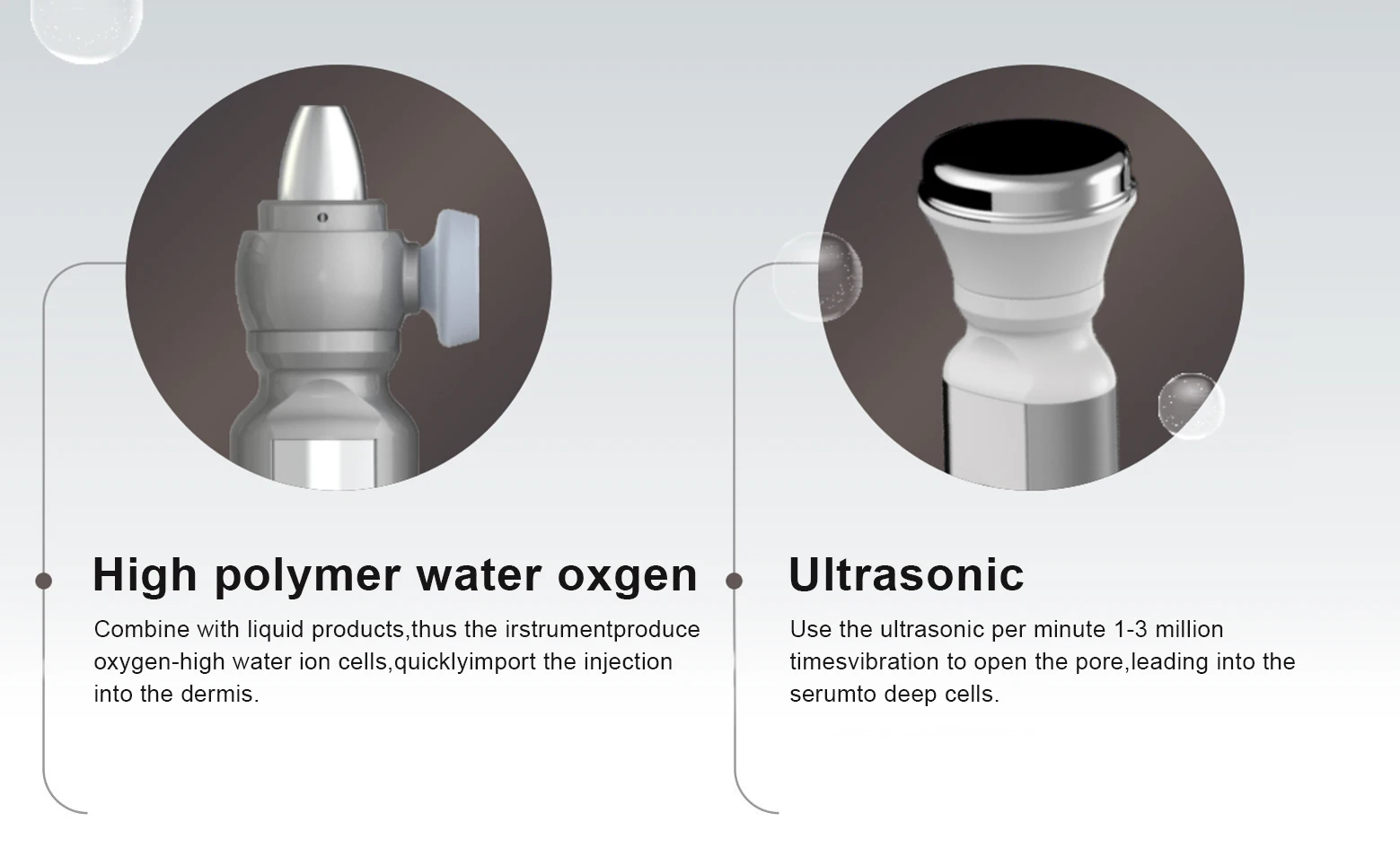 8 In 1 Hydro Dermabrasion Oxygen Facial Machine Salon Qaulity