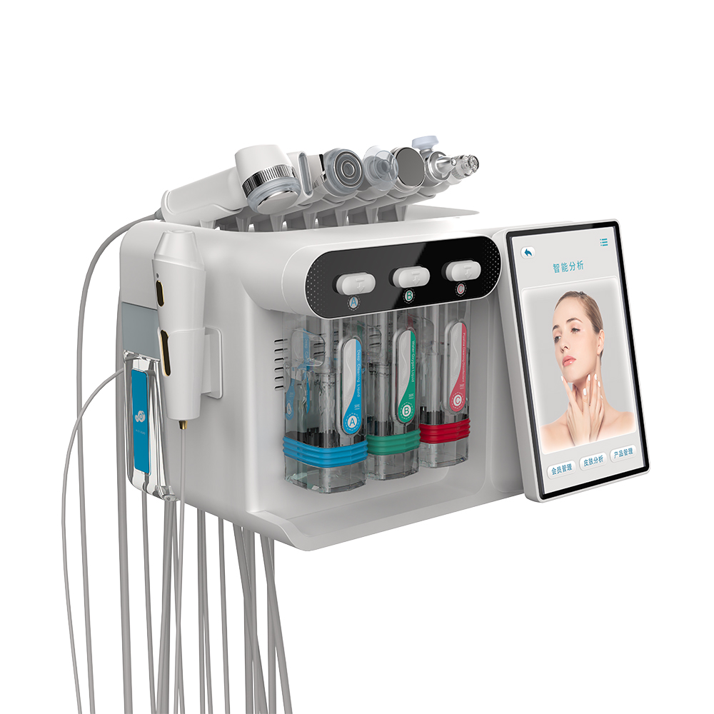 8 In 1 Hydro Dermabrasion Oxygen Facial Machine Salon Qaulity