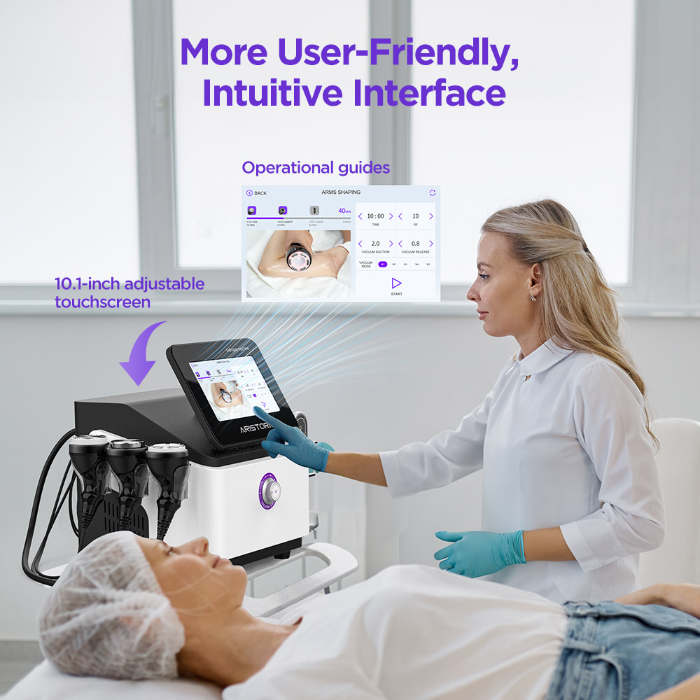 Portable S Shape Promax Cavitation Body Contouring Machine