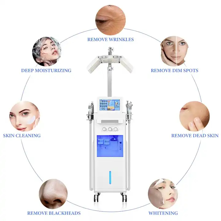 Salon Quality 14 In 1 Hydra Facial Multifunctional Skin Care Machine