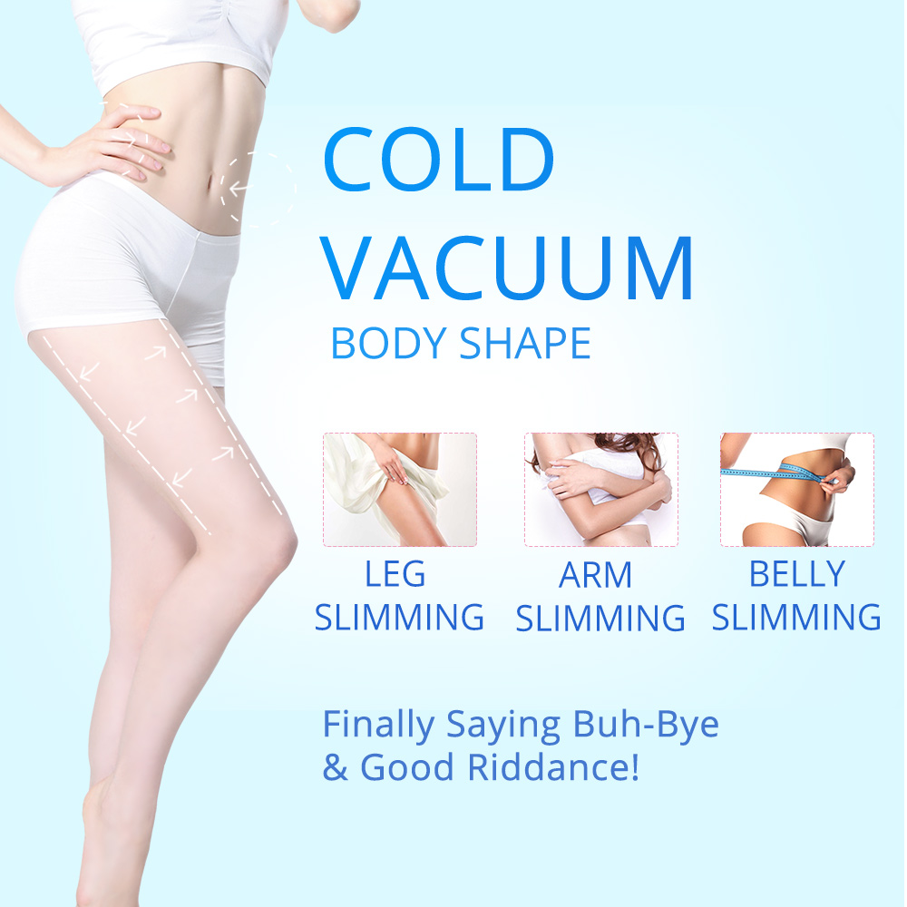 Dual Handles Fat Freezing Cellulite Reduction Machine