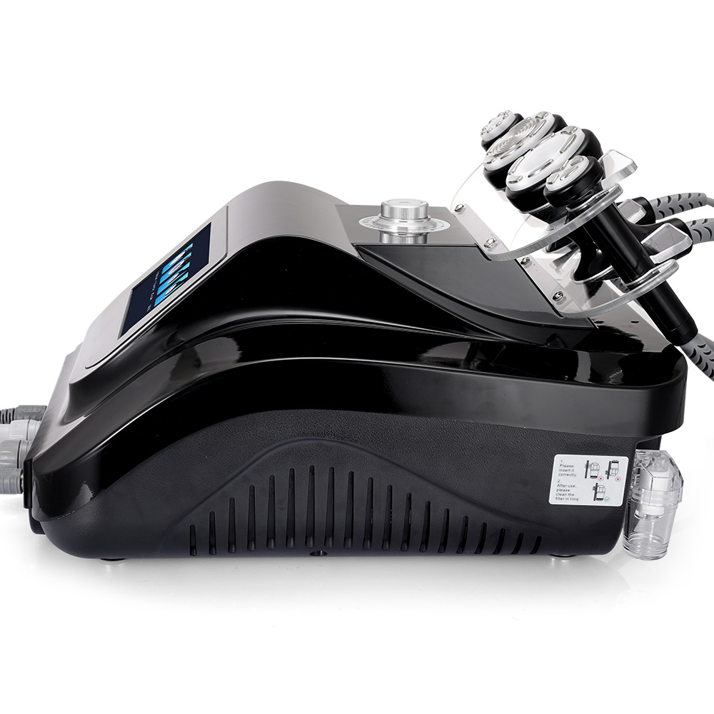 Black S Shape 30K Cavitation Body Contouring Machine