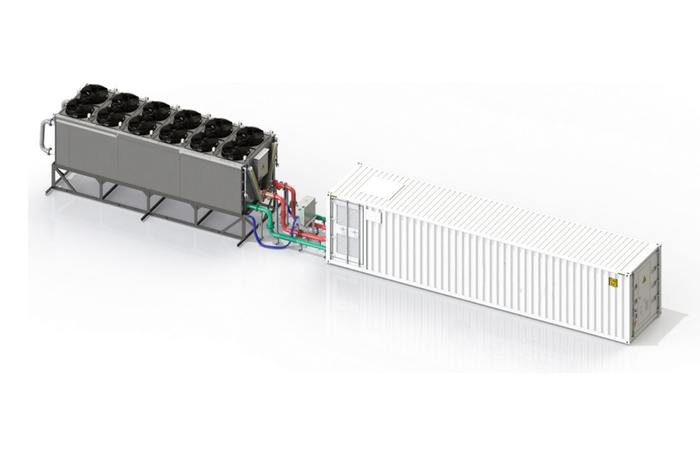 Immersion Cooling Container 1.1MW/2.0MW Custom Industrial AC Manufacturer | Venttech
