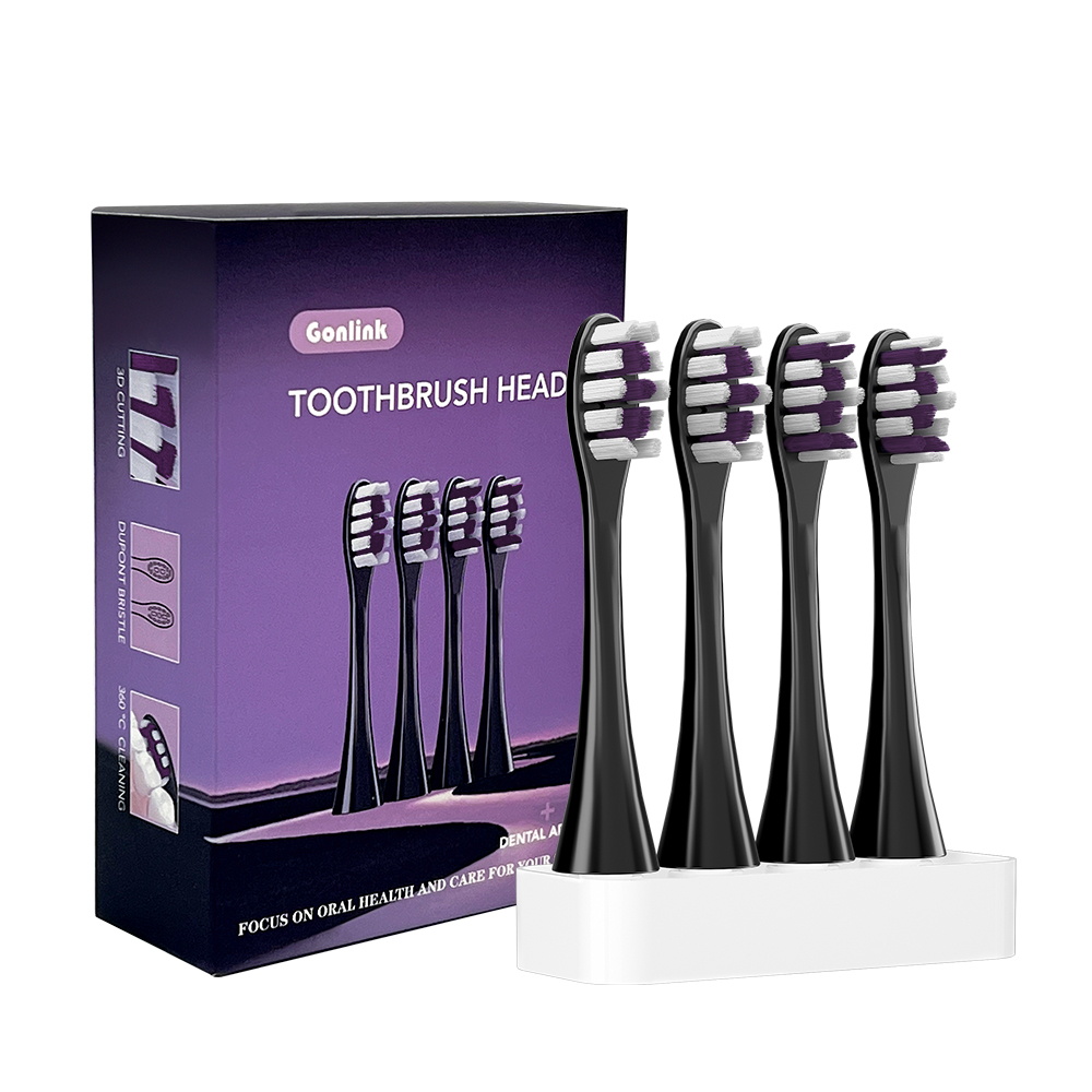 The Biodegradable Dupont Soft Bristles Electric Toothbrush Heads