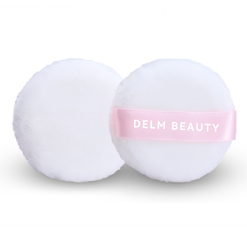 Double-Sided Velvet Round Puff Plush Makeup Puff manufacturer, company ...