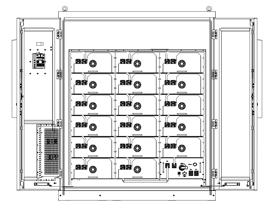 215kWh 430kWh Liquid Cooling Commercial ESS