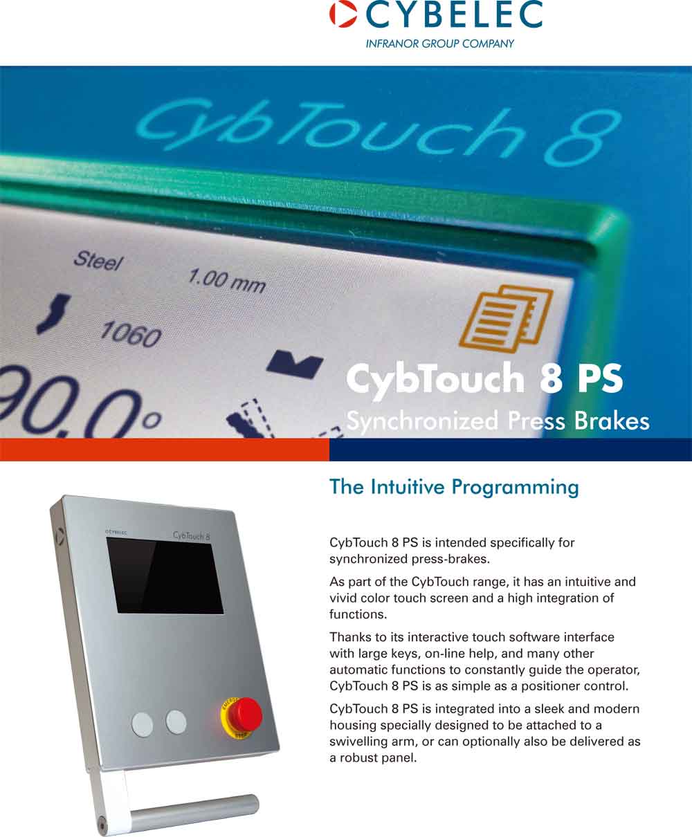 CYBELEC CybTouch 8 PS 2D graphic CNC System | JUGAO CNC MACHINE JIANGSU ...