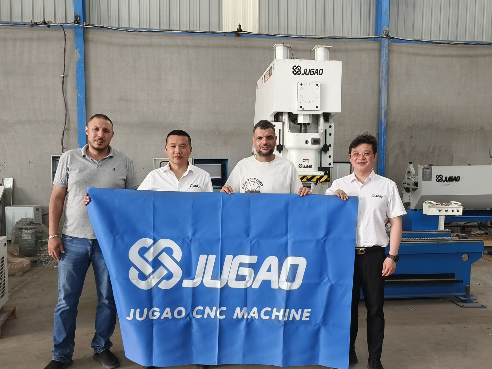 KMK factory cooperates with JUGAO company to improve production ...