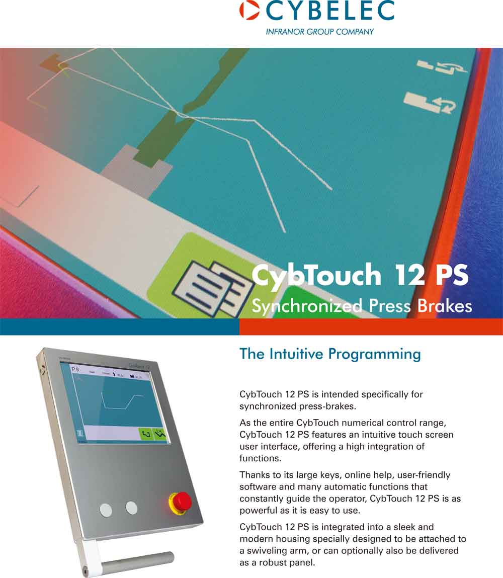 Système CNC graphique 2D CYBELEC CybTouch 12 PS | JUGAO CNC MACHINE ...