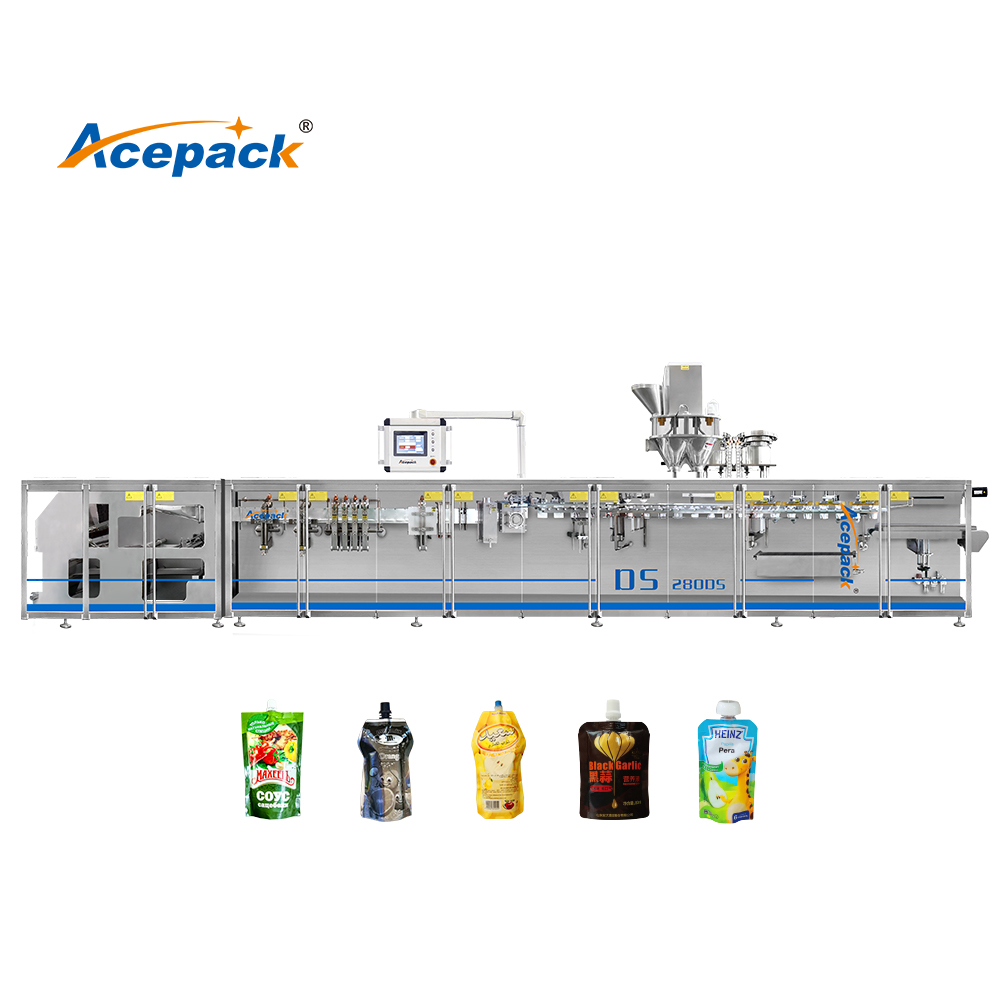 Push Acepack double suction nozzle bag packing machine | Shanghai ...