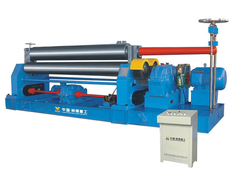 Sheet Metal Symmetrical Mechanical 3-roller Plate Rolling Machine Sheet Metal Symmetrical Mechanical 3-roller Plate Rolling Machine