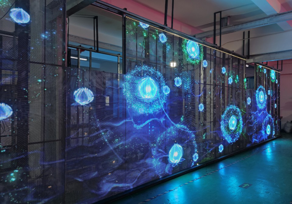 Transparent LED Display for Shopfronts, Glass Walls & Retail Spaces