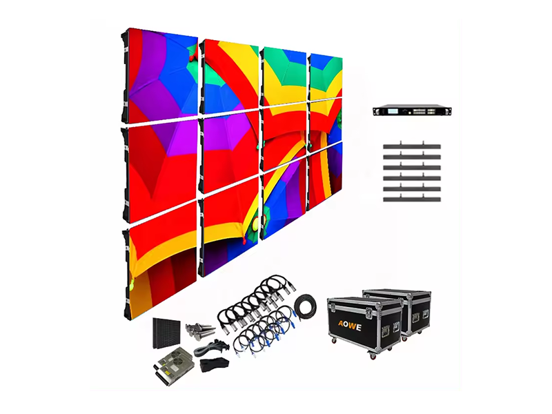 Stable & Lightweight Rental LED Panel with Novastar A4S Card, Tool-Free ...