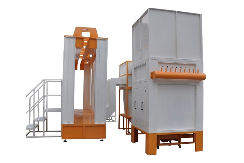 Multi Cyclone Powder Coating Booth