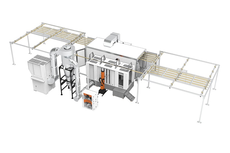 Semi-automated Powder Coating Line for Metal Chairs (built in Ethiopia ...