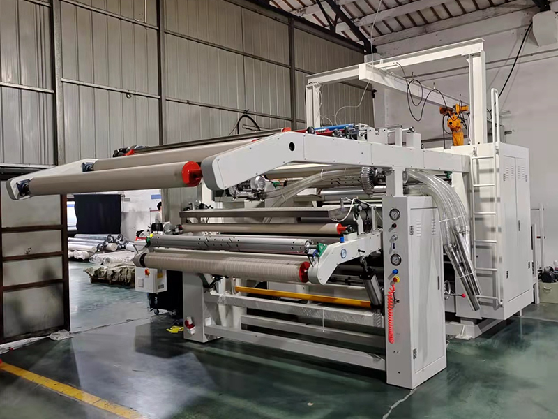 High Efficiency PUR Hot Melt Glue Laminating Machine For Fabric ...