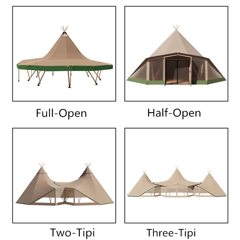 M10(10*10) Tipi Tent specifications company | Suzhou Rokii Intelligence ...
