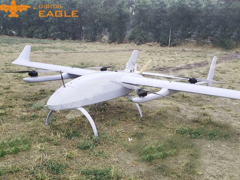 VTOL Fixed Wing Hybrid Training Drone UAV for Border and Pipeline ...
