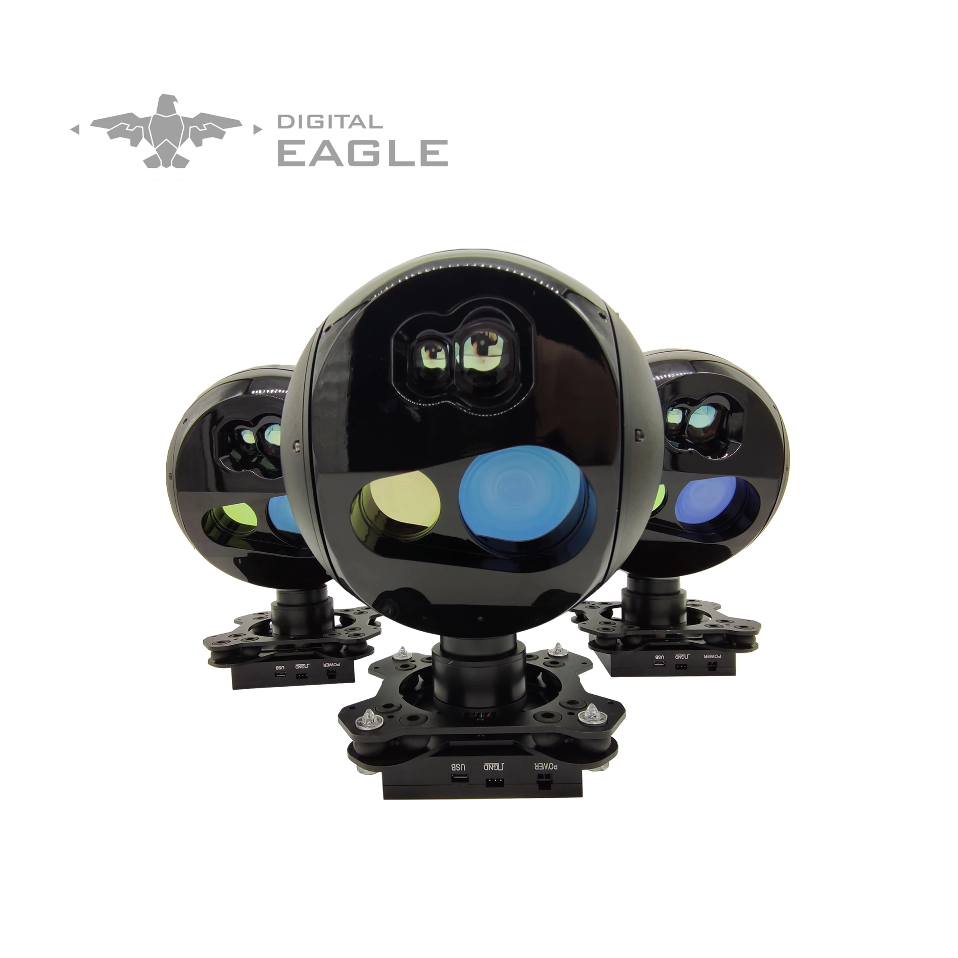 Digital Eagle YPO-20 Three-Axis 360° Stable System EO/IR/LRF Camera ...