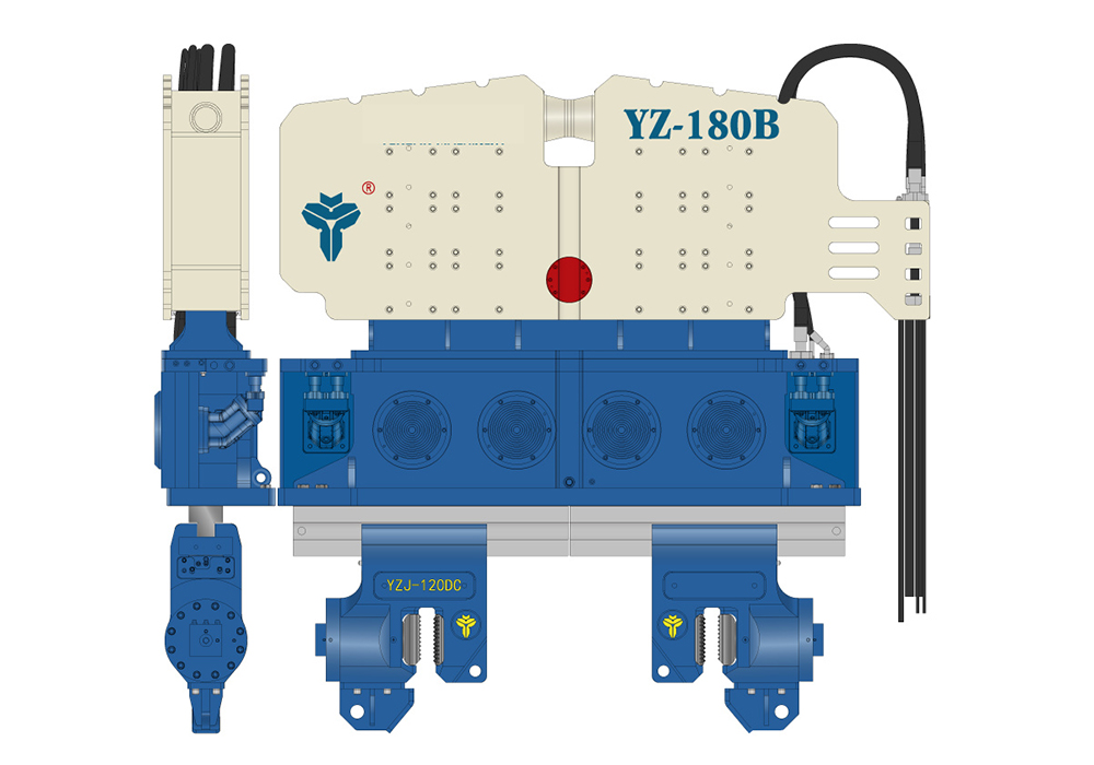 YZ-180B ГИДРАВЛИЧЕСКИЙ ВИБРОПОГРУЖАТЕЛЬ company | Zhenu Machinery
