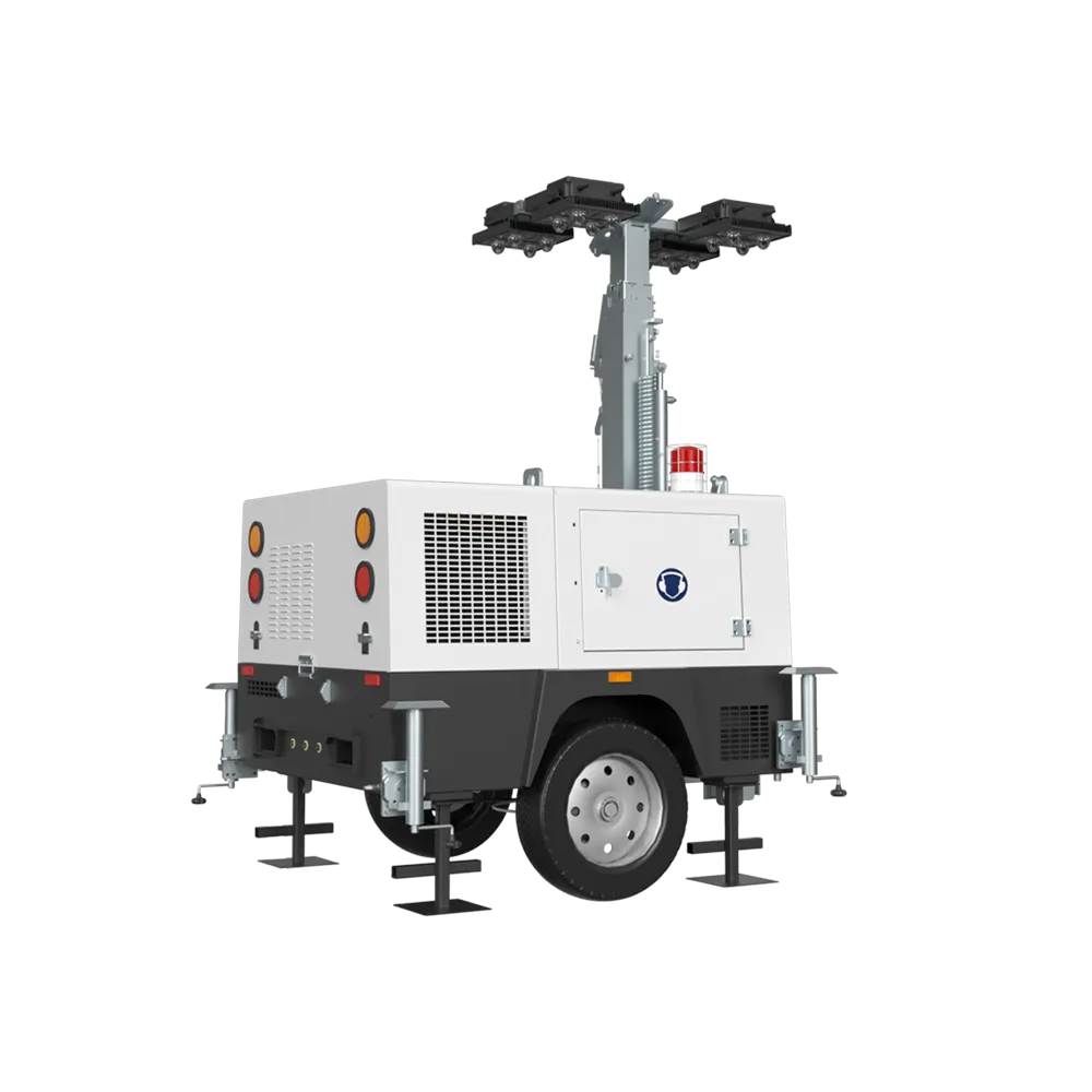 HBL Series Hybrid Power Lighting Tower 600W company, supplier | MPMC ...