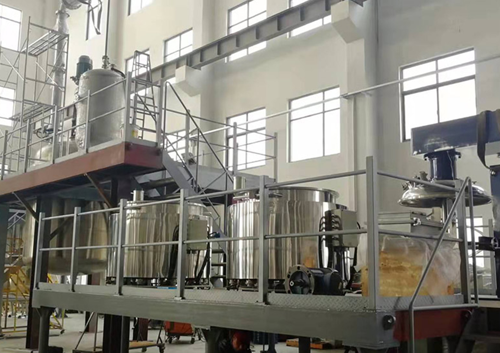 Resin production line in UAE | Shanghai Polyc Technology Co., Ltd.