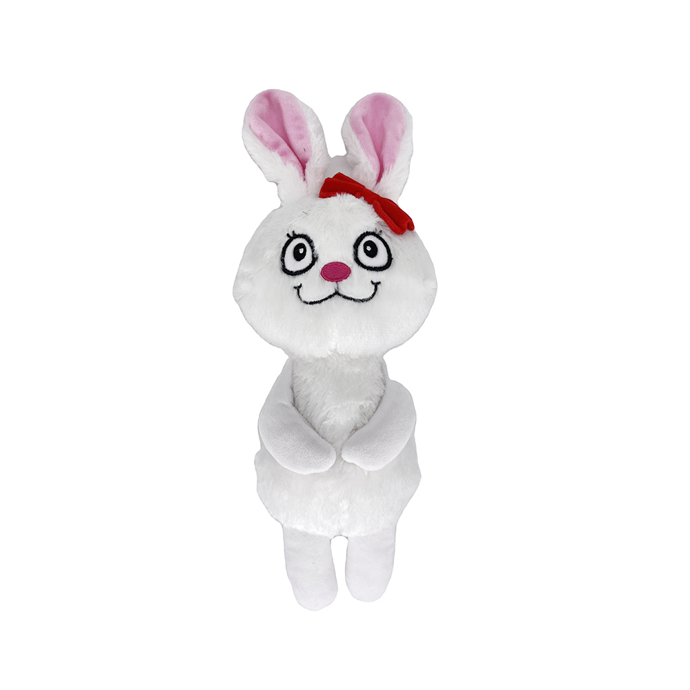 Valentine's Day Collection White Rabbit Dog Toy manufacturer, OEM | Wanbao