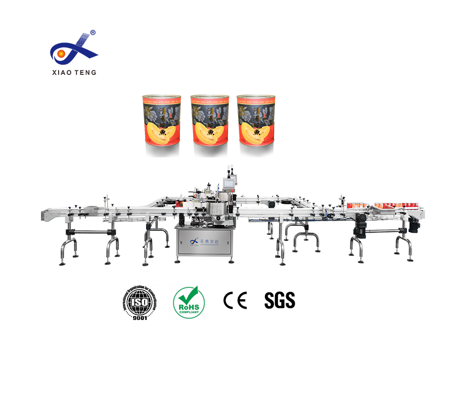 Looking for Rotary Labelling Machine on Tin Can of Different Sizes
