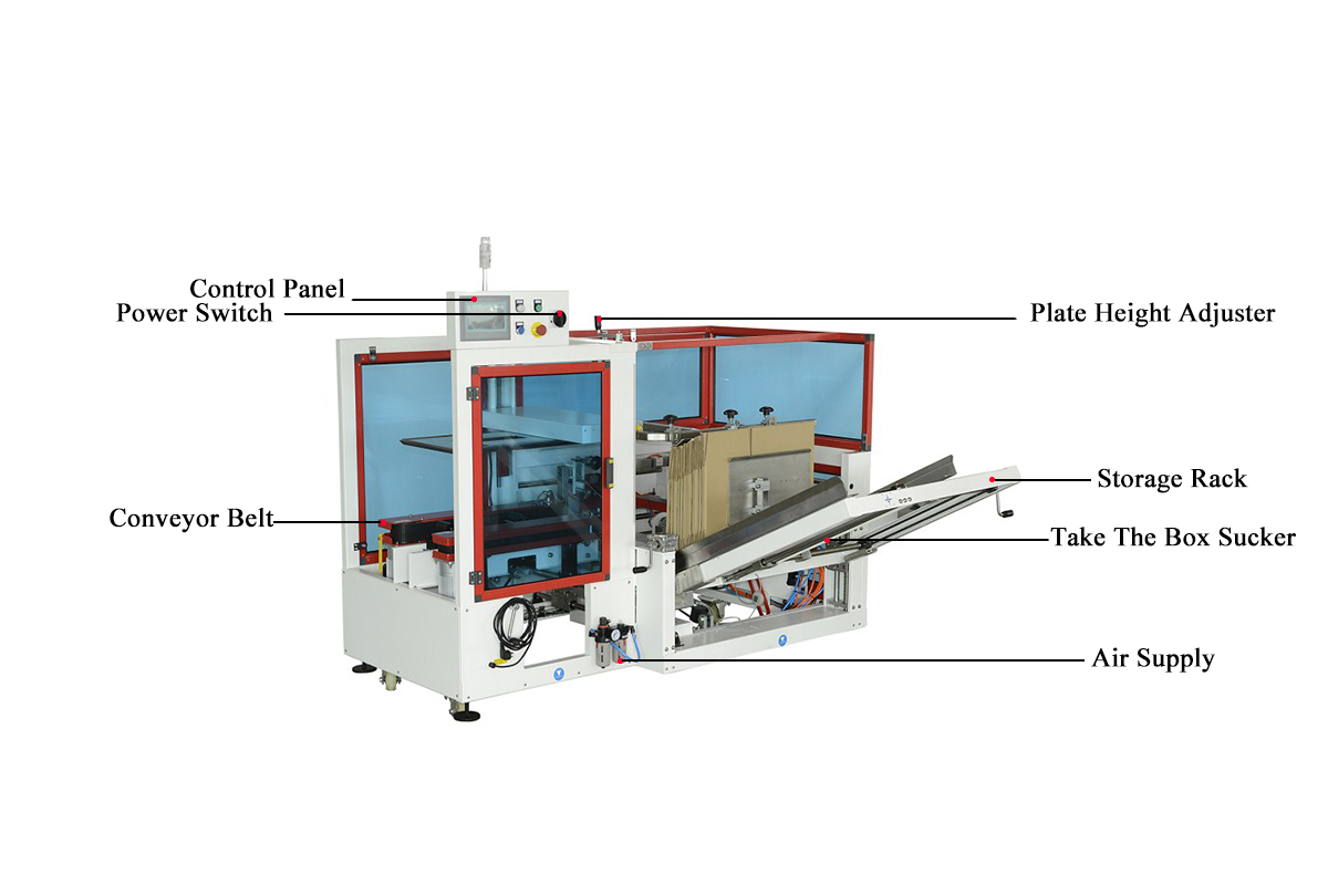 XT-K20TX Automatic Carton Make-up Machine manufacturer | Shanghai ...
