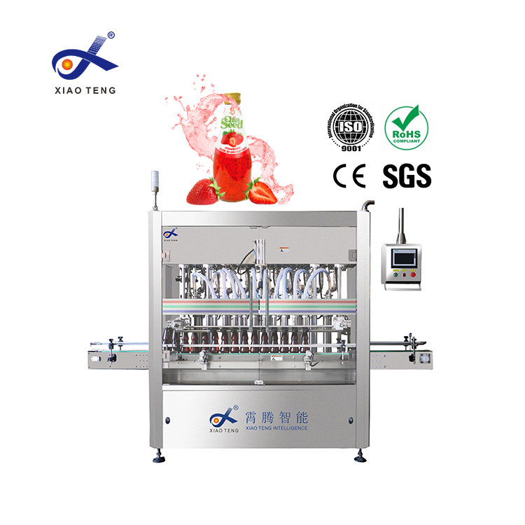 XT-DPA Automatic linear piston bottle filling machine manufacturer ...