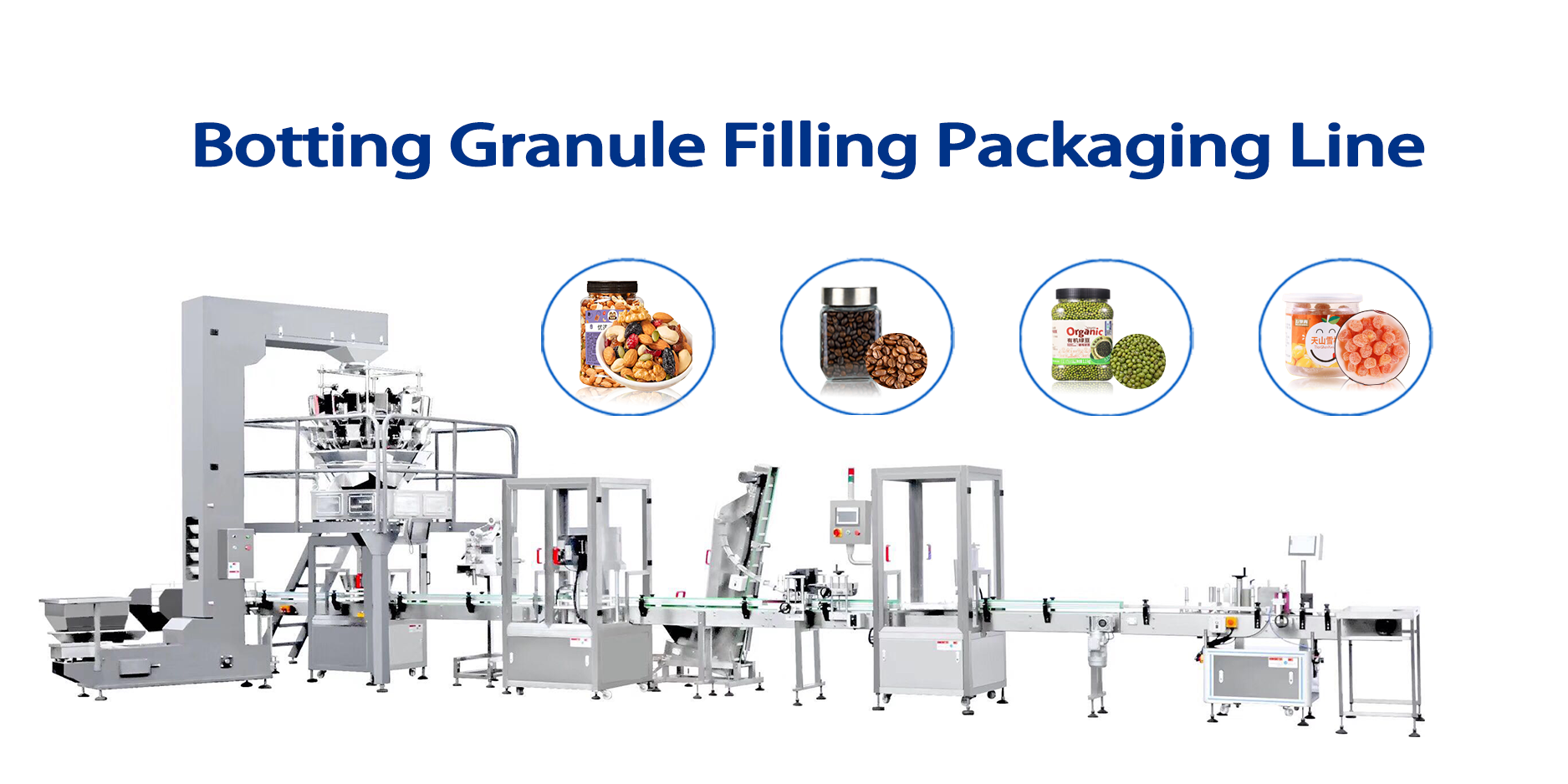 Automatic granule bottle packing line | Shanghai Xiaoteng Automation ...