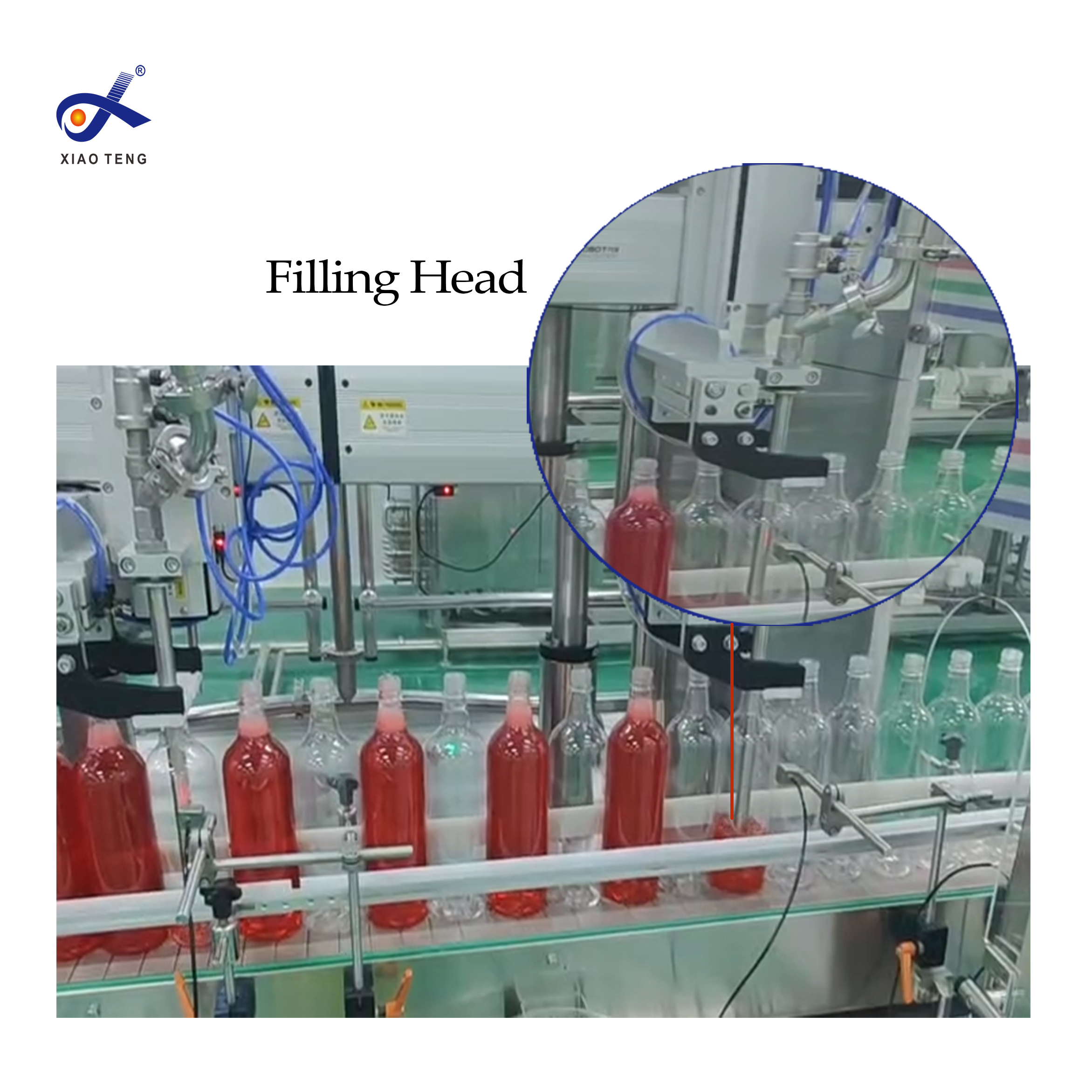 XT-HDP Automatic Tracking Filling And Capping Machine manufacturer ...