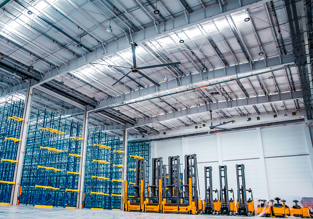 Kale Fans Industrial Fans for Logistics and Warehousing Environments ...
