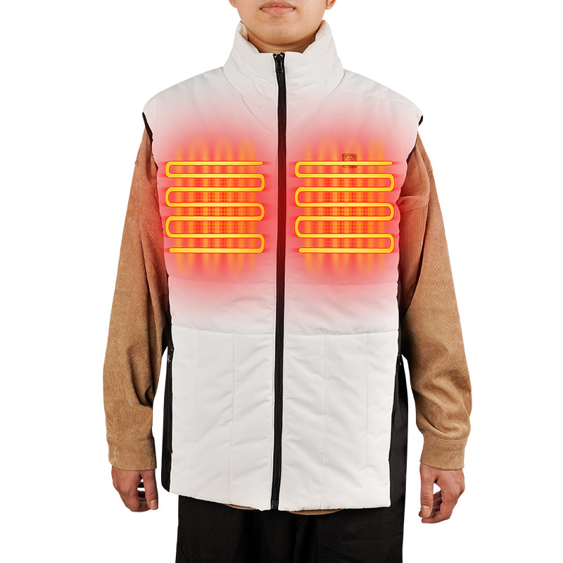 Outdoor Smart Control Heating Waistcoat 3 Level Temperature Regulation ...