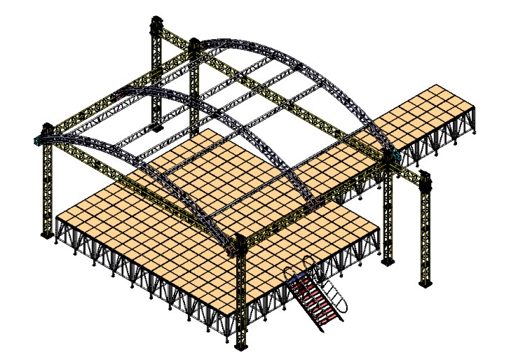 DOME STAGE TRUSS | JIANGSU SHIZHAN GROUP CO., LTD.
