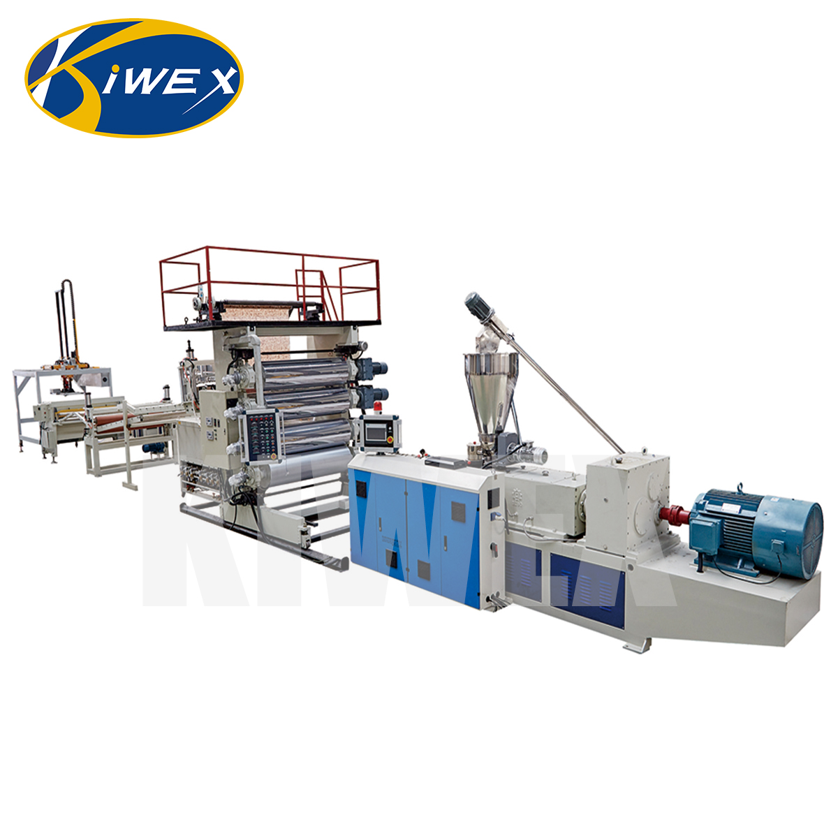 Pvc sheet board three calender production line manufacturer, company ...